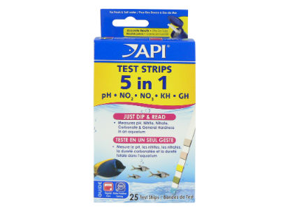 Api 5 In 1 Test Strip - 25 Strips – idealpetshopcork